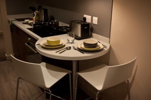 Creating compact kitchens with clever surface design | Whitehall ...