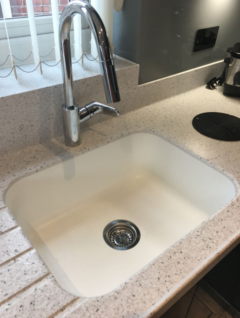 John Lewis: Corian ® kitchen worktops | Whitehall Fabrications